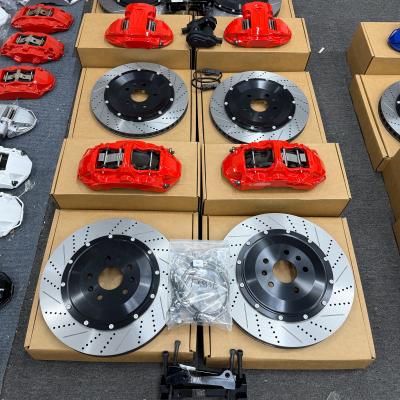 China Customizable Factory For Brembo GT6 EPB4 OEM 4B0615123 RX571406A0 Big Brake Calipers Kit for sale