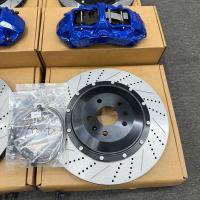 China Customized Factory For  Audi A6 A7 A8  GT6 EPB 4Pot OEM 4E0615403B 4E4615426D Big Brake Calipers Kit for sale