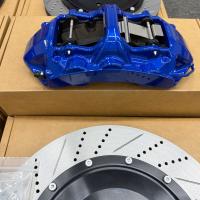 China Customized Factory For  Audi A6 A7 A8  GT6 EPB 4Pot OEM 4E0615403B 4E4615426D Big Brake Calipers Kit for sale