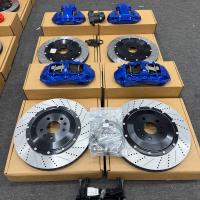 China Customized Factory For  Audi A6 A7 A8  GT6 EPB 4Pot OEM 4E0615403B 4E4615426D Big Brake Calipers Kit for sale