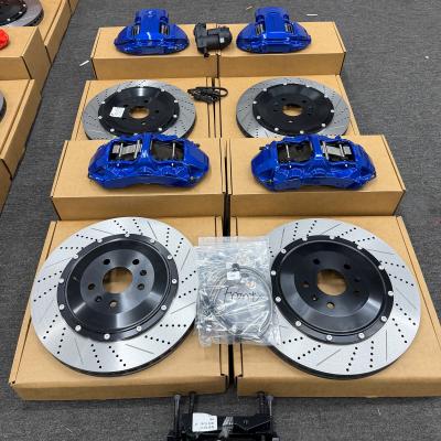 China Customized Factory For  Audi A6 A7 A8  GT6 EPB 4Pot OEM 4E0615403B 4E4615426D Big Brake Calipers Kit for sale