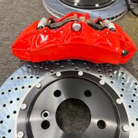 China Customizable Factory Direct Supply For  Benz GLE GT6 Epb4 4pot OEM 1664210381 Big Brake Calipers Kit for sale