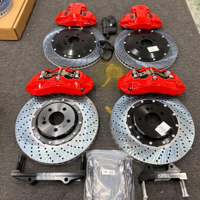 China Customizable Factory Direct Supply For  Benz GLE GT6 Epb4 4pot OEM 1664210381 Big Brake Calipers Kit for sale