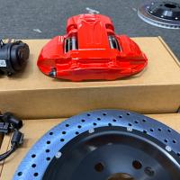 China Factory High Custom For 6pot EPB4 4pot For Audi A7 OEM 4G0615403A Big Brake Kit for sale