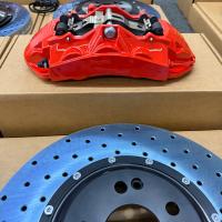 China Factory High Custom For 6pot EPB4 4pot For Audi A7 OEM 4G0615403A Big Brake Kit for sale