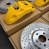China Akebono 9N Rear EPB 4Pot With Brake Rotors And Brake Pads For 2019 Audi RS5 OEM 8W015107C Big Brake Kit for sale
