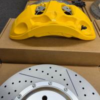 China Akebono 9N Rear EPB 4Pot With Brake Rotors And Brake Pads For 2019 Audi RS5 OEM 8W015107C Big Brake Kit for sale