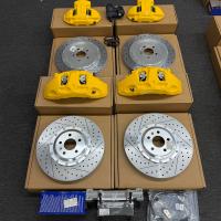 China Akebono 9N Rear EPB 4Pot With Brake Rotors And Brake Pads For 2019 Audi RS5 OEM 8W015107C Big Brake Kit for sale