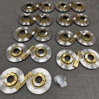 China Factory Direct High Performance Brake Disc Alloys Steel Combination Disc Custom Available Per Vehicle Parameters for sale