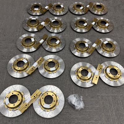 China Factory Direct High Performance Brake Disc Alloys Steel Combination Disc Custom Available Per Vehicle Parameters for sale