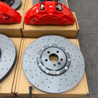 China Factory Custom For Brembo Caliper 10N 1pot With Ceramic Brake Disc For Audi Rs OEM 4773060130 Big Brake Kit for sale