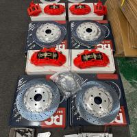 China Front 6 Pot Rear EPB 4 Pot with Mechanical Handbrake Caliper For Axela OEM B4Y72699ZA Big Brake Kit for sale