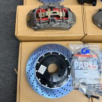 China Front 6 Pot Rear 4 Pot With Mechanical Handbrake Caliper For Volkswagen Golf OEM 5G0615123E Big Brake Kit for sale