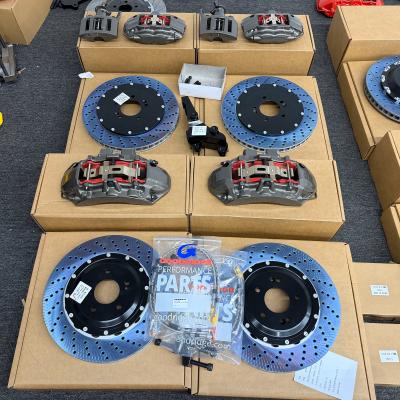 China Front 6 Pot Rear 4 Pot With Mechanical Handbrake Caliper For Volkswagen Golf OEM 5G0615123E Big Brake Kit for sale