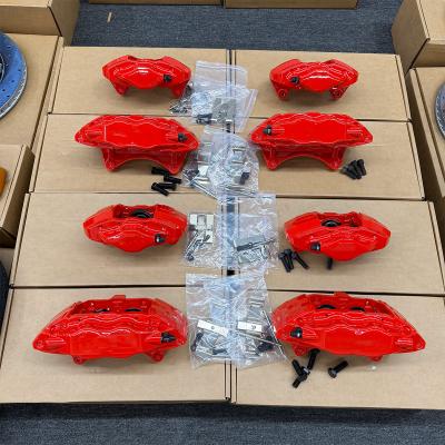 China For Mitsubishi Evo OEM MR407376 Custom For STI Front 4 Pot Rear 2 Pot  Brake Caliper Kit for sale