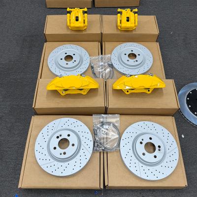 China For Mercedes CLA OEM A0004216581 Custom For AMG A45 Front 4Pot Rear 1Pot Brake Caliper Kit for sale
