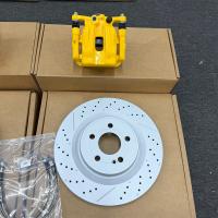 China For Mercedes CLA OEM A0004216581 Custom For AMG A45 Front 4Pot Rear 1Pot Brake Caliper Kit for sale