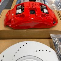 China For Mercedes Benz G63 OEM A4634211500 Custom For Front 6 Pot Rear EPB 4 Pot Brake Caliper Kit for sale