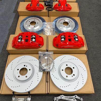 China For Mercedes Benz G63 OEM A4634211500 Custom For Front 6 Pot Rear EPB 4 Pot Brake Caliper Kit for sale