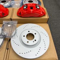 China For Mercedes Benz G63 OEM A4634211500 Custom For Front 6 Pot Rear EPB 4 Pot Brake Caliper Kit for sale