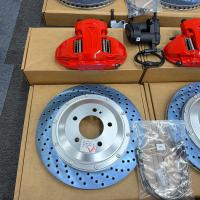 China For Mercedes Benz G63 OEM A4634211500 Custom For Front 6 Pot Rear EPB 4 Pot Brake Caliper Kit for sale