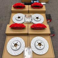 China For MERCEDES-BENZ GLA W117 OEM A0004216981 Custom OEM A45 AMG 4 POT Brake Caliper Kit for sale