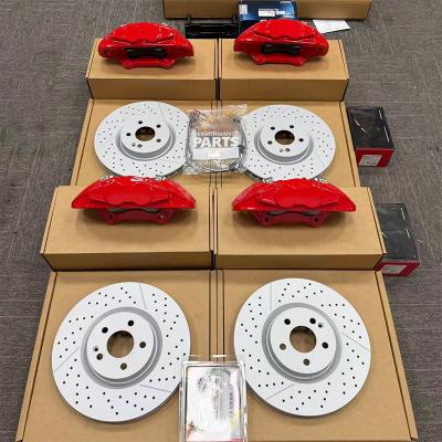 China For MERCEDES-BENZ GLA W117 OEM A0004216981 Custom OEM A45 AMG 4 POT Brake Caliper Kit for sale