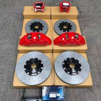 China For Audi Q7 Q8 OEM 4M0615107BS for Akebono10N EPB 1Pot Brake Caliper Kit with Ceramic Brake Discs for sale