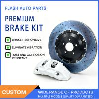 China For INFINITI FX35 FX37 QX50 OEM 41011EG50A Custom for Akebono 9N 4Pot Brake Caliper Kit for sale