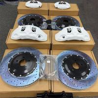 China For INFINITI FX35 FX37 QX50 OEM 41011EG50A Custom for Akebono 9N 4Pot Brake Caliper Kit for sale