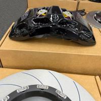 China For Audi A6 A7 A8 Q7 OEM 8K0615123 Custom for Akebono 9N EPB 4Pot Big Brake Caliper Kit for sale