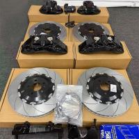 China For Audi A6 A7 A8 Q7 OEM 8K0615123 Custom for Akebono 9N EPB 4Pot Big Brake Caliper Kit for sale