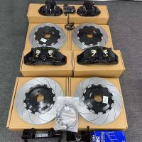 China For Audi A6 A7 A8 Q7 OEM 8K0615123 Custom for Akebono 9N EPB 4Pot Big Brake Caliper Kit for sale