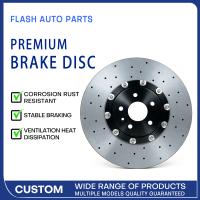 China For Audi RS3 RS4 RS5 OEM 8W0615107F Custom 380mm Ceramic Brake Disc Kit for sale
