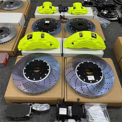 China For BMW Akebono Audi OEM 4M0615107BT Custom for 10 Piston Front 4 Piston EPB Brake Caliper Kit for sale