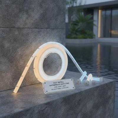 China Easy Installation Waterproof Light Strip in Color Temperatures 3000K 4000K 6000K Perfect for Architectural Landscape Lighting for sale