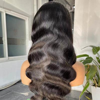 China 9A Brazilian Body Wave HD Lace Front Wig 13x4 13x6 100-300g for Black Women for sale