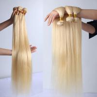 China Cuticle Aligned Raw 613 Blonde Hair Bundle Extensions Wig Vendors for sale