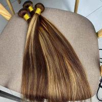 China 10A European Human Hair Bundles Straight P4 27 Ombre Highlight 100g 10-30inch for sale