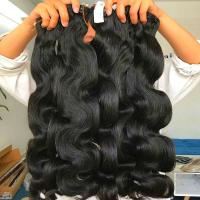 China 12A Raw Cambodian Virgin Hair Bundle Unprocessed No Tangle No Shedding Double Drawn 100g 10-30 Inches for sale