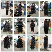 China 40 Inch Long Straight 100% Raw Brazilian Virgin Human Hair Bundles 10A Grade 100g for sale
