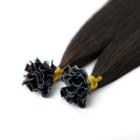 China Unprocessed Keratin Ombre Human Hair Extensions Russian Remy U Tip for sale