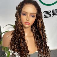 China 12A Virgin Human Hair HD Lace Closure Wig 5x5 Pixie Curls Double Drawn 300% Density 10-30 Inch for sale