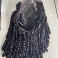 China Natural Color Glueless 5X5 Swiss HD Lace Wig Closure Funmi Curl Hair 300% Density 10-30 Inches for sale