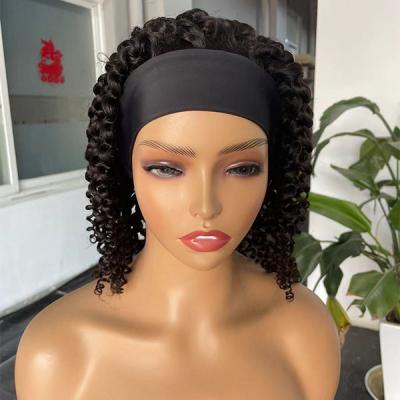China Glueless Kinky Curly Brazilian Human Hair Lace Wig Virgin Cuticle Aligned 10-30 Inch for sale