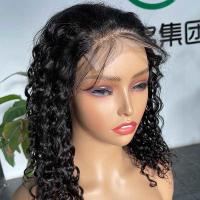 China 10A Brazilian Body Wave Human Hair Wig 4x4 Transparent Lace Closure 10 Inch Short for sale