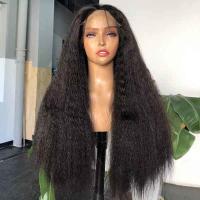 China Super Double Drawn Preplucked HD Lace Wig Closure 6X6 Swiss Human Hair 300g 12A for sale