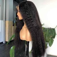 China Super Double Drawn Preplucked HD Lace Wig Closure 6X6 Swiss Human Hair 300g 12A for sale