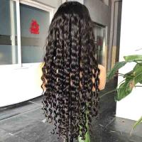 China Double Drawn Loose Curly 13x4 HD Lace Frontal Wig Human Hair 22inch 300g for sale