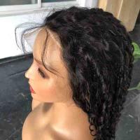 China Pissy Curls Hair Glueless Precut Wigs 13x6 HD Undetectable Lace Front Wigs 300g 12A Virgin Human Hair for sale